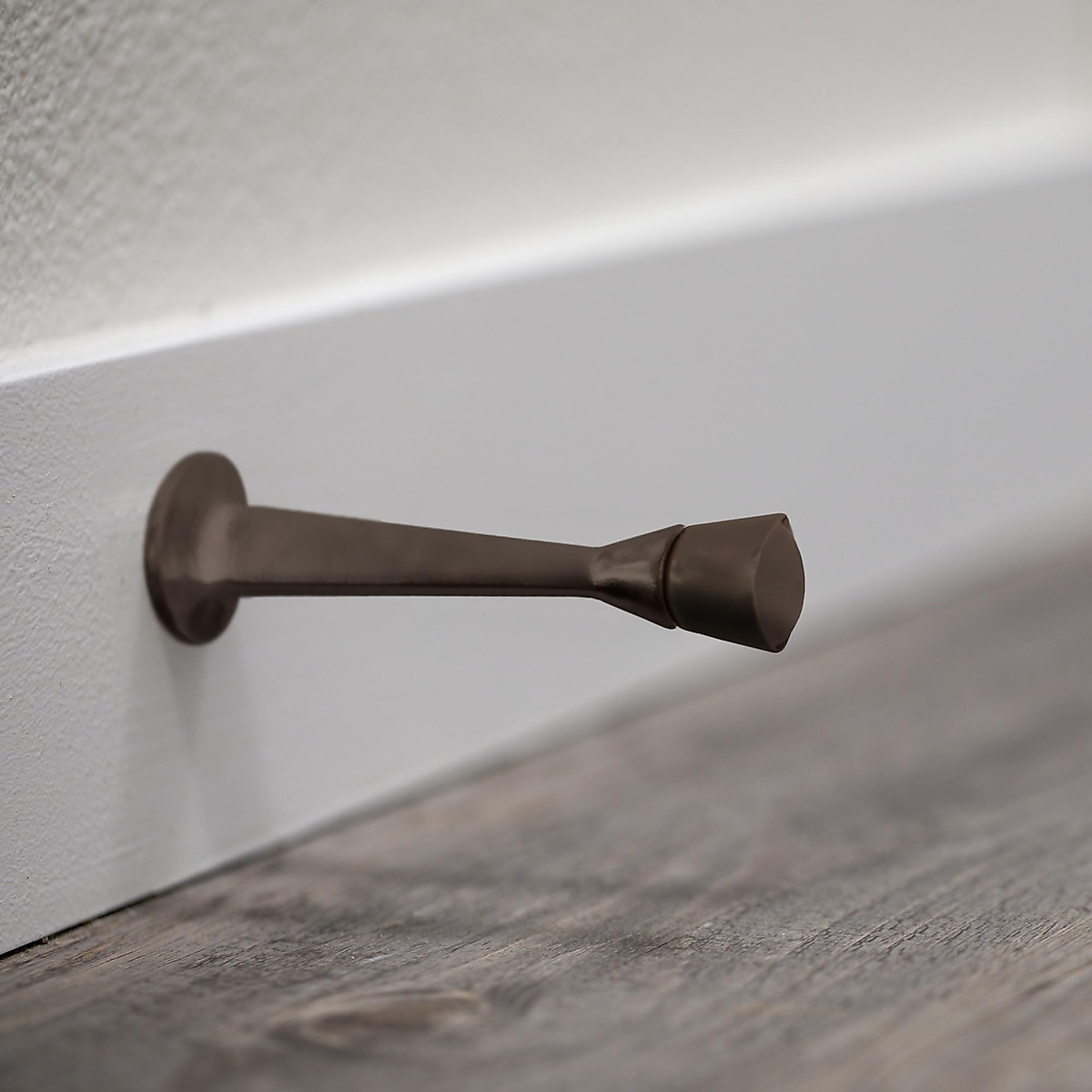 Design House 181743 Rigid Cast Door Stop, 10-Pack, Oil Rubbed Bronze, 10 Count