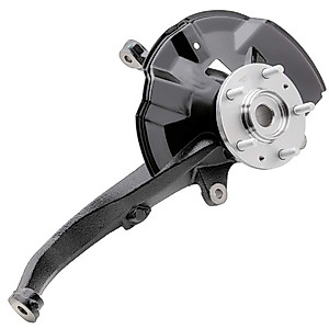 [1-Pack] 698-409 Front Left (Driver) Side Wheel Hub Bearing Steering Knuckle Assembly Kit Compatible with 2006-2012 Ford Fusion, [Lincoln] 2007-2012 MKZ, 2006 Zephyr, 2006-2011 Mercury Milan