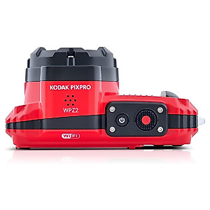 KODAK PIXPRO WPZ2 Rugged Waterproof Digital Camera 16MP 4X Optical Zoom 2.7" LCD Full HD Video, Red