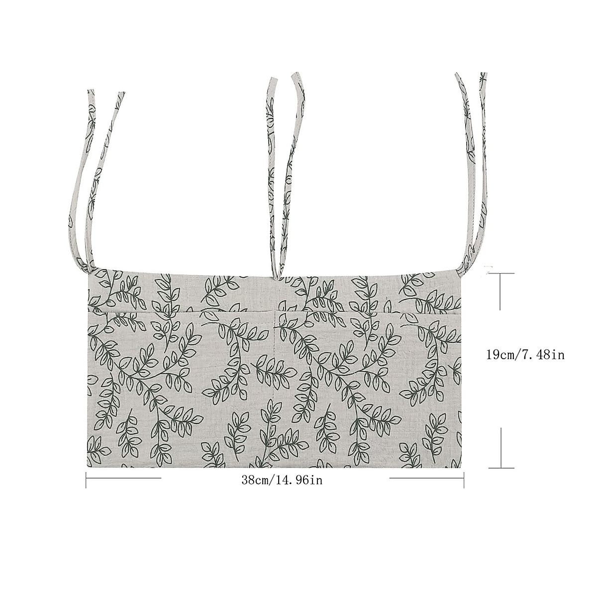 LANGYI Bedside Hanging Bag For Baby Crib Diaper Storage Bag Crib Organizer Bag Nappy Bag Dormitory Bed-Bunk Organizing Bag Bedside Organizer Bag