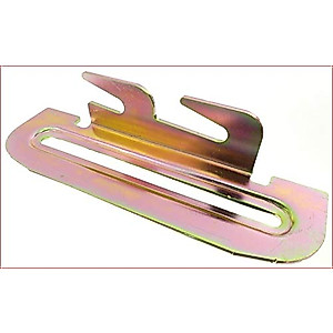 Tech Team #00744 Head and Foot Board Hook Set, Attach a Headboard and Footboard to a Metal Bed Frame, Set of 4, Hardware Included