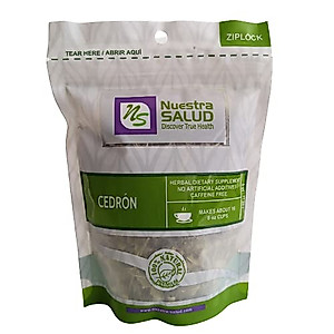 Nuestra Salud - Cedron Leaf Tea - Herbal Tea - Leaves - 30g / 1.052oz Zip-Lock Bag - 100% Natural Herb Leaves