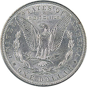 1886 Morgan Dollar AU About Uncirculated 90% Silver $1 US Coin Collectible
