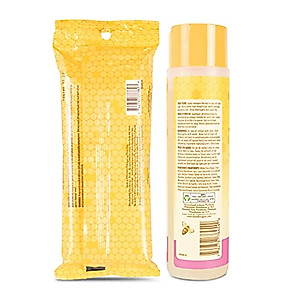 Burt's Bees for Cats Hypoallergenic Shampoo and Dander Reducing Grooming Wipes - Cat Shampoo and Wipes for Cat Dander, Cat Grooming Supplies, Cat Shampoo, Cat Wipes, Pet Wipes Cats