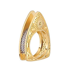 Engagement Rings for Women Unique Design Metal Geometric Square Zircon Female Ring Jewelry Gifta Good Gift for a Girlfriend, Boyfriend, Family