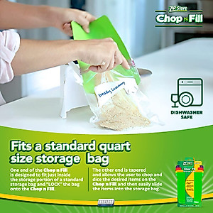 Zip-n-Store - Chop-n-Fill - Flexible Chopping Mats, BPA-Free, Non-Slip, Dishwasher-Safe - Multipurpose Kitchen Cutting Boards - Set of 5
