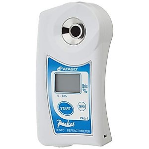 ATAGO PAL-1 0.0-53.0% BRIX, (3810) Digital Hand-HELD Pocket Refractometer