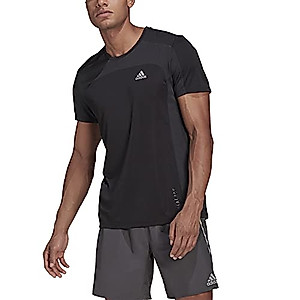 adidas Mens Heat.RDY Tee Black X-Large