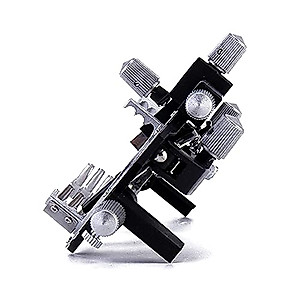 SixBuys Adjustable Professional Optical Optic Trial Lens Frame Eye Optometry Optician,Changeable Cylinder Axis, Temple Length and Nose Rest,Ultra light