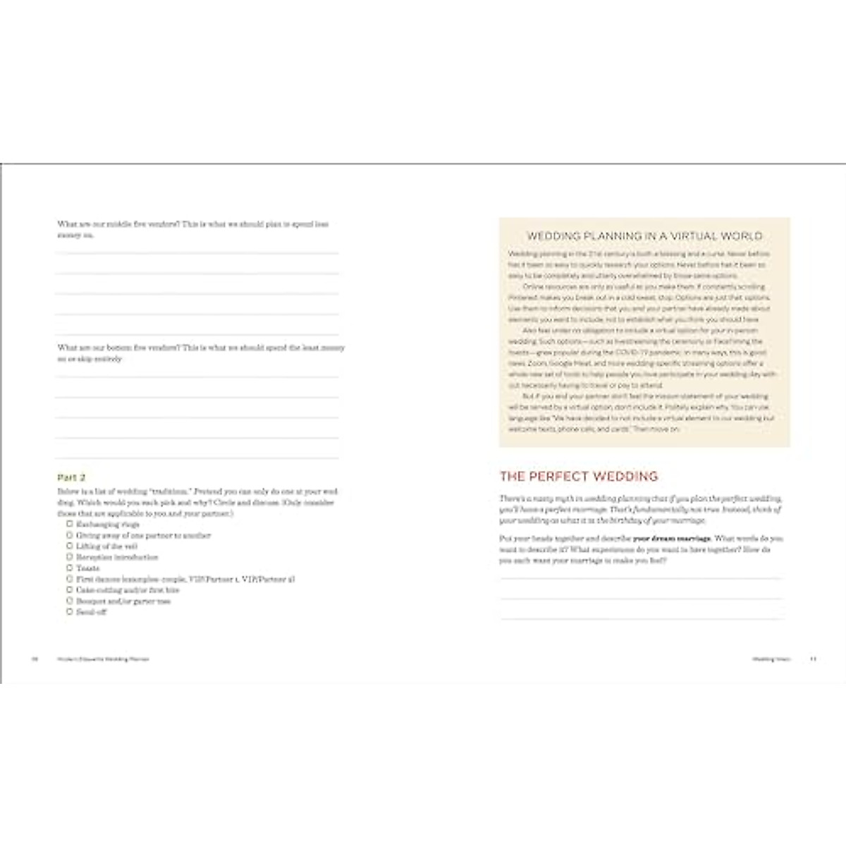 Modern Etiquette Wedding Planner: The Essential Organizer to Make Your Day Special for Everyone