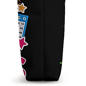 Cat Lover I Love Bingo And Cats Gambling Bingo Player Bingo Tote Bag