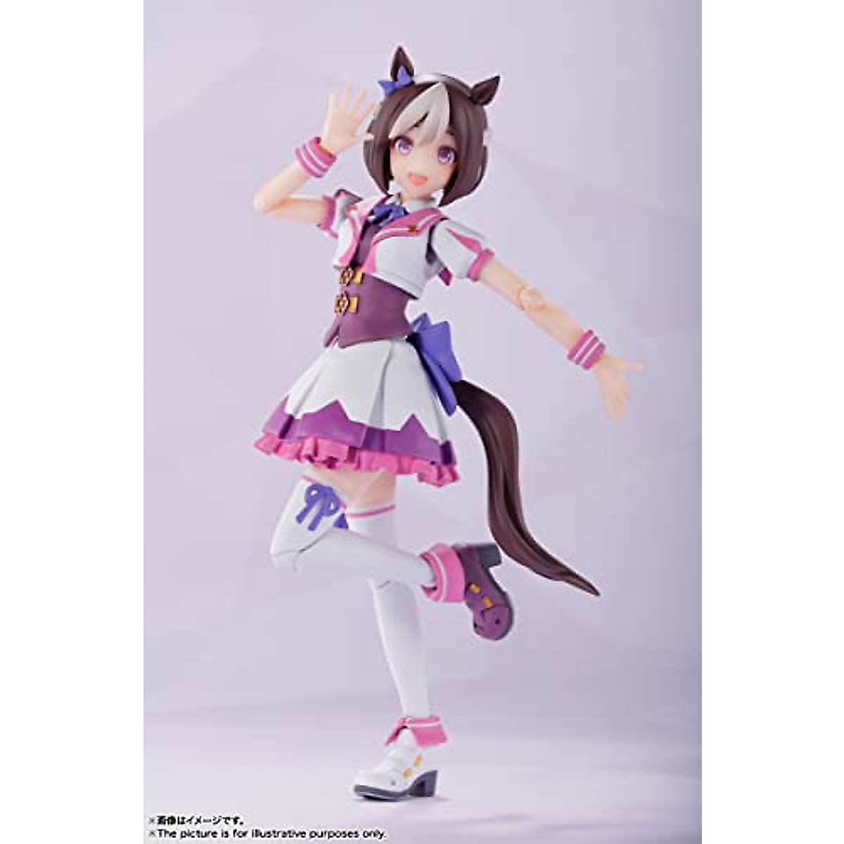 BANDAI SPIRITS(バンダイ スピリッツ) S.H. Figuarts Uma Musume Pretty Derby Special Week, Approx. 5.1 inches (130 mm), PVC & ABS, Pre-Painted Action Figure