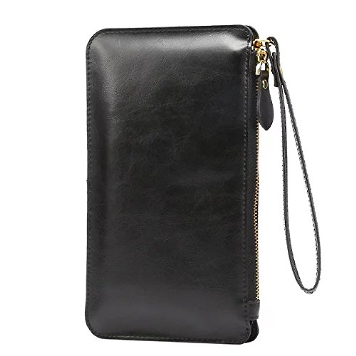 Touch Screen Crossbody Shoulder Bag Purse Pouch Wallet Case for for iPhone 14 13 Pro Max Samsung Galaxy S22 Ultra S21 S20 FE (Black)