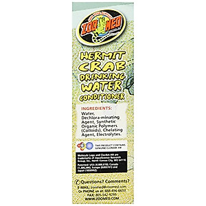 Zoo Med Hermit Crab Drinking Water Conditioner