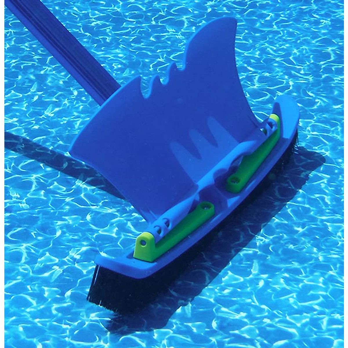 Aqua Ez - Hydrodynamic 18 inch Nylon Bristle Pool Brush w/ Dynamic Wing for Effortless Cleaning (for Vinyl, gunite, and Above Ground Pools)