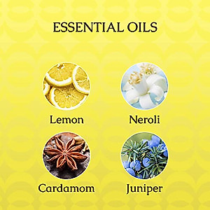 Caldrea Scented Candle, Made with Essential Oils and Other Thoughtfully Chosen Ingredients, 45 Hour Burn Time, Sea Salt Neroli Scent, 8.1 oz