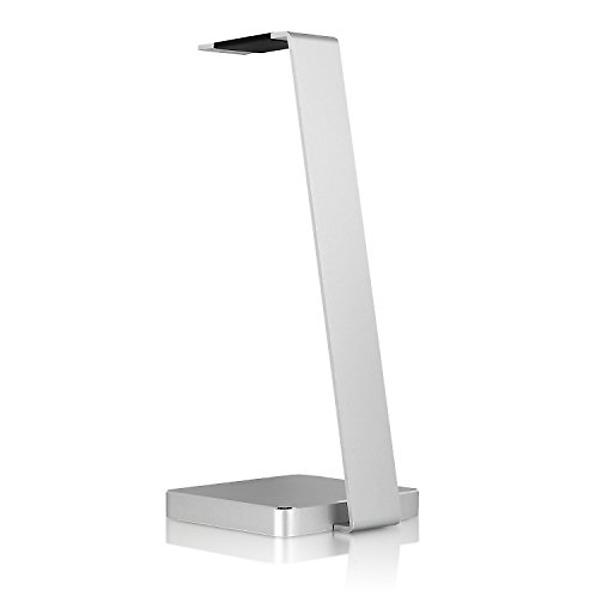 LUXA2 E-One Silver Solid-Metal Aluminum Universal Gaming Headphone Stand/Hanger/Holder for Beats, Senheiser, Sony, Bose, Philips, Audio-Technica, Plantronics, Shure, Jabra, JVC, JBL, AKG, DJ, Gaming Headsets Display HO-HDP-ALE1SI-00