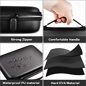 GWCASE Ring Organizer Storage Case - Jewelry Ring Display Collector Box with 42 Slots. Rings Tray Holder Showcase Fits for 50+ Rings, Earrings, Brooches and Cufflinks (Box Only)