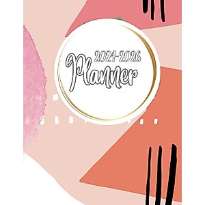 2024-2026 Monthly Planner: 3 Year Calendar Large Size 8.5x11 inches | 36 Months Jan 2024 - Dec 2026 with Federal Holidays | Monthly Design ( Calendar 2024-2026 for Purse)