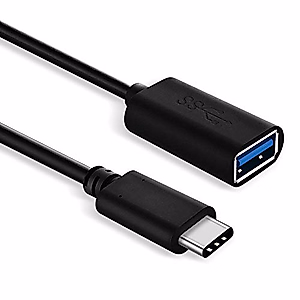 Master Cables OTG USB C Adapter Cable Compatible with Amazon Fire 10 and Later Models Using A USBC Port,- On The Go USB C to Female USB Adapter