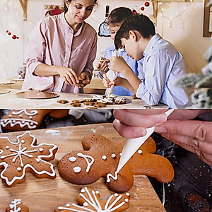 Cookie Cutters Christmas Shapes, 14PCS Christmas Cookie Cutters for Baking, Making Muffins,Biscuits, Sandwiches - Snowflake, Christmas Tree, Reindeer, Gingerbread Boy, Snowman, Angel, Bell, Gloves etc