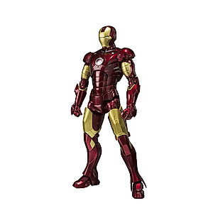 S.H.Figuarts Action Figure Iron Man Mark 3 About 155mm ABS & PVC & Diecast Movable Figure