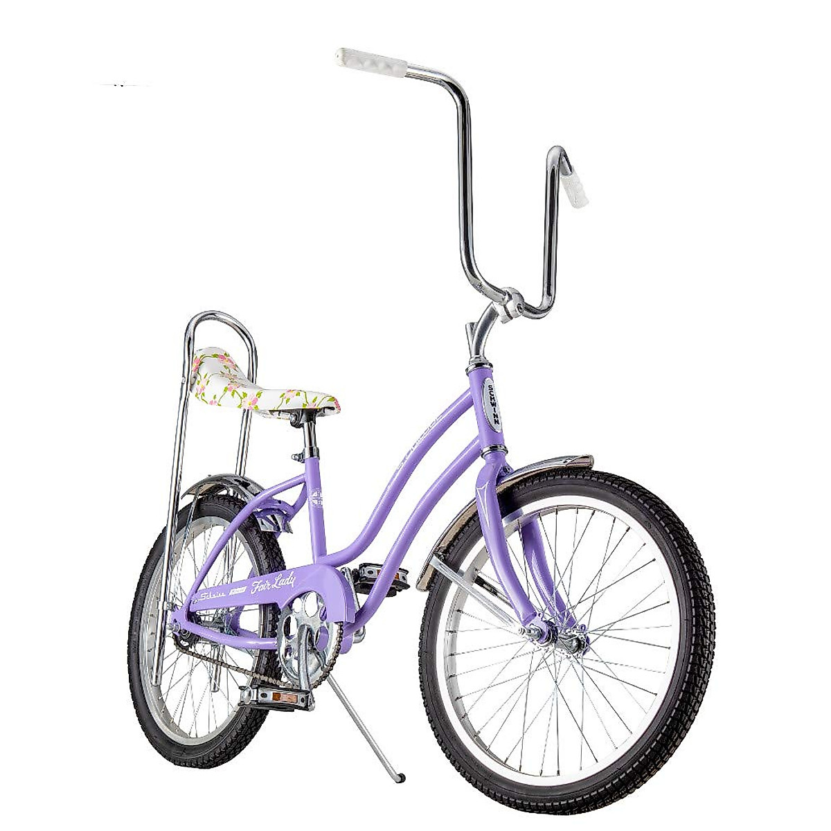 Schwinn Fair Lady Cruiser Bike, 20-Inch Wheels, Purple