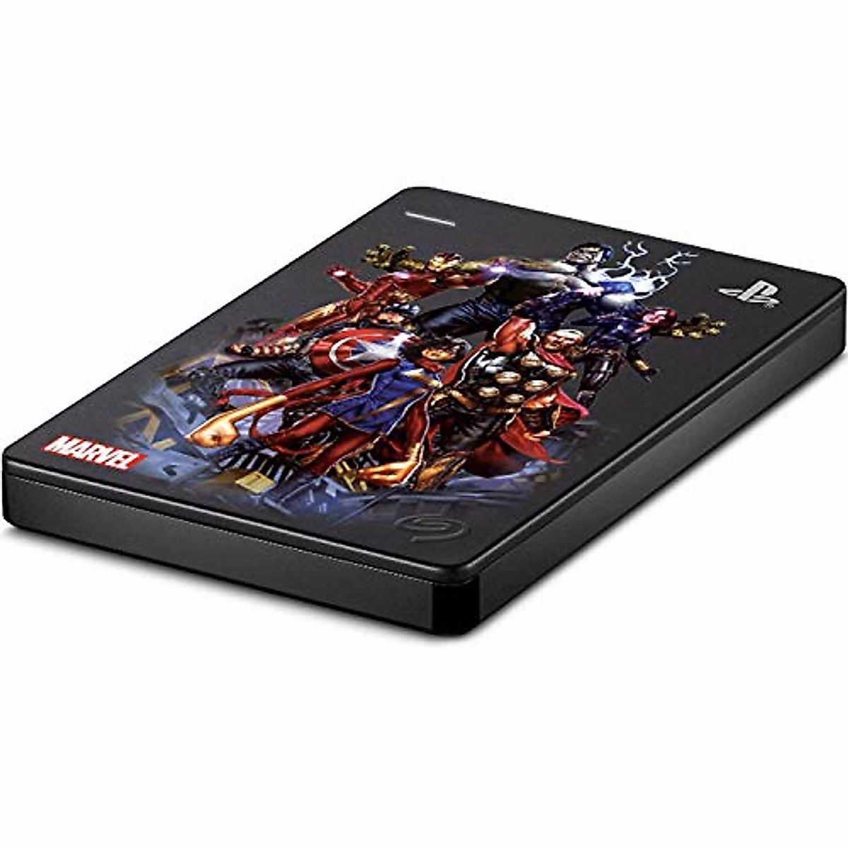 Seagate Game Drive for PS4 Marvel's Avengers LE - Avengers Assemble 2TB External Hard Drive - USB 3.0, Metallic Gray, Officially Licensed Compatibility with PS4 (STGD2000104)