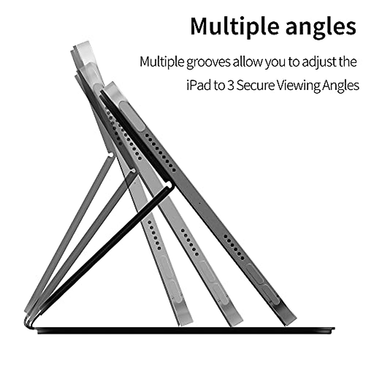 ZtotopCases Magnetic Case for New iPad Mini 6 2021 (6th Generation), Smart Lightweight Case with Multi-Viewing Angles, Magnetic Stand Cover with Auto Sleep/Wake for iPad Mini 6th Gen 8.3 Inch, Black