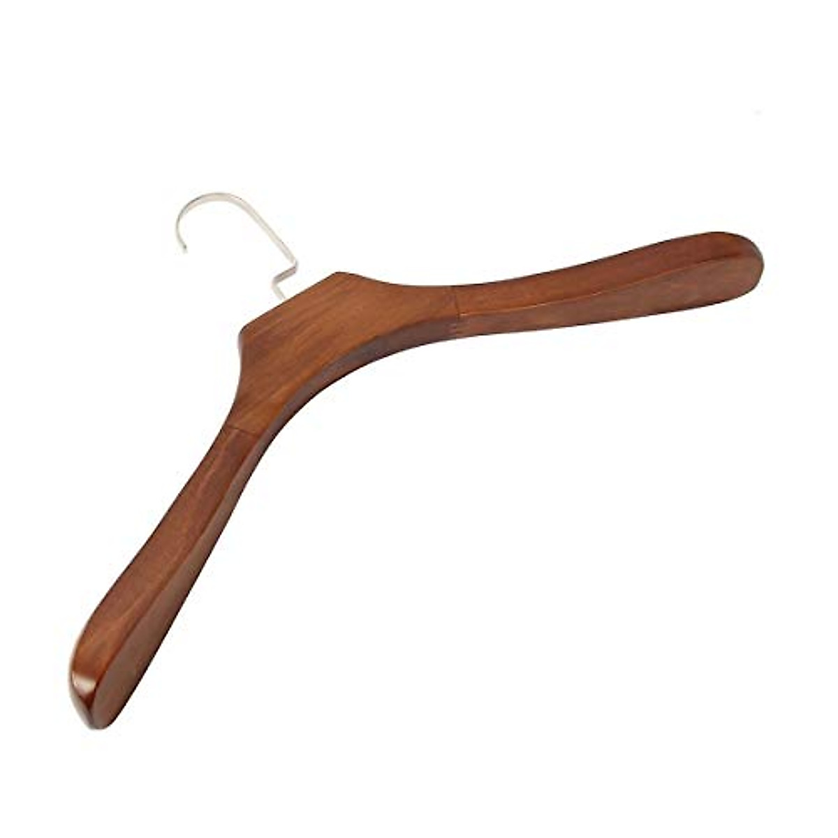 Wooden Hangers Wide Shoulder Solid Wood Suit Hanger Coat Hanger Large TPAG74215