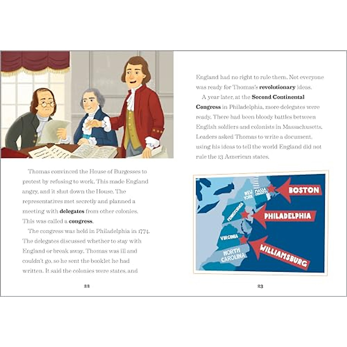 The Story of Thomas Jefferson: An Inspiring Biography for Young Readers (The Story of Biographies)