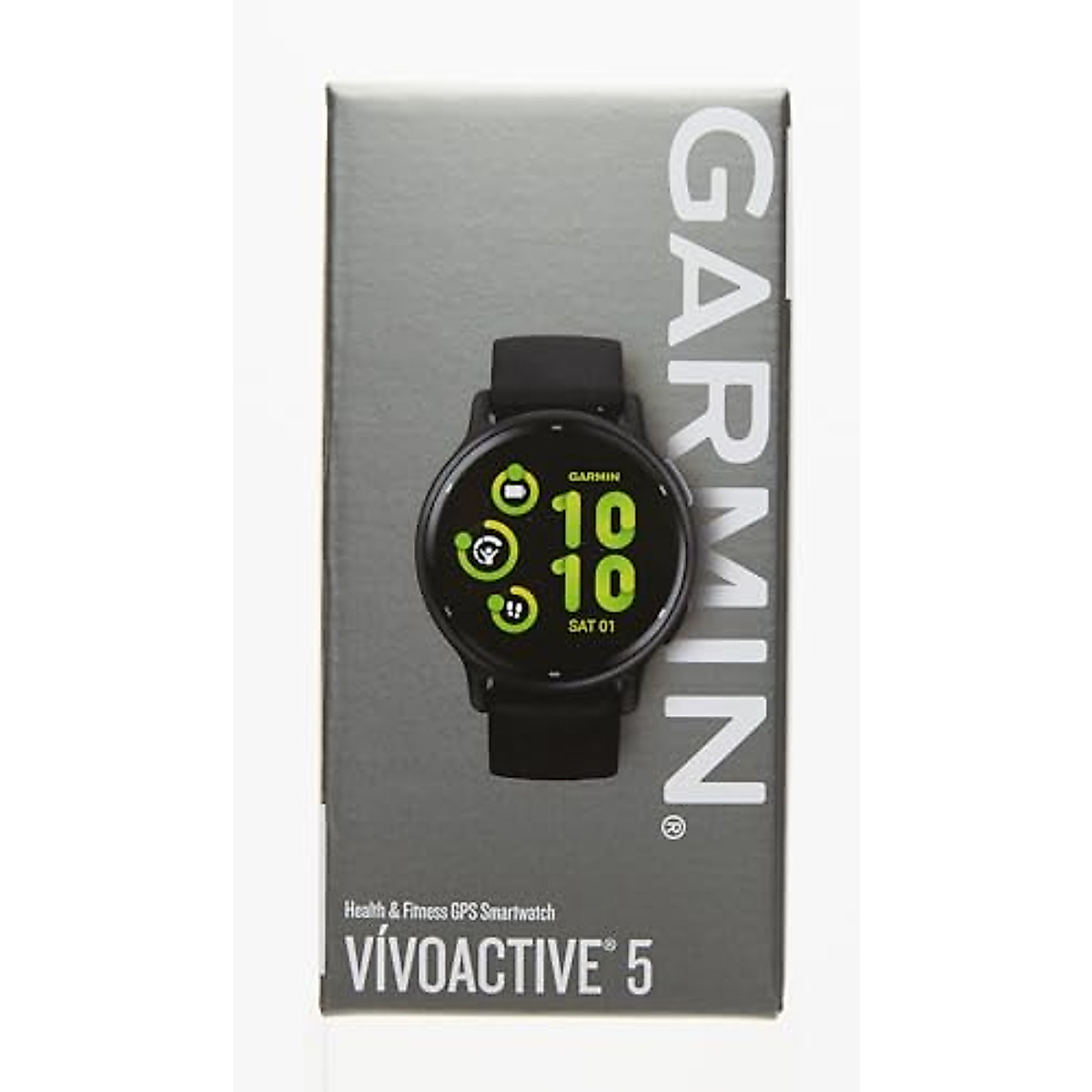 Garmin vívoactive 5, Health and Fitness GPS Smartwatch, AMOLED Display, Up to 11 Days of Battery, Black