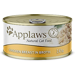 Applaws Chicken Breast in Broth 2.47 Ounces, Case of 24