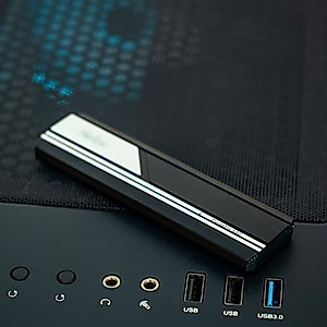 Netac 1TB Portable SSD, Up to 1050MB/s Read Speed, Type-C USB 3.2 Gen 2, External Solid State Drive, PCIe Gen3x4 NVMe 1.3, Business Travel Essential, Dust-Resistant, ZX10