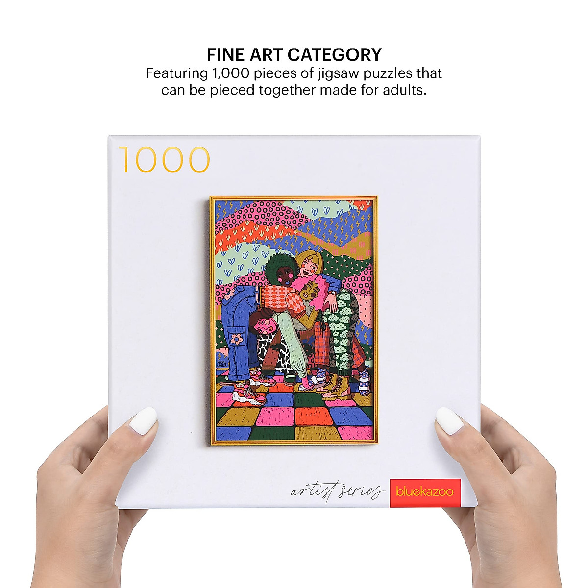 Blue Kazoo The Artist Series - Artfully Designed 1,000-Piece Art Jigsaw Puzzles for Adults Crafted with Premium Puzzle Board and Crisp, Vibrant, and High-Res Imagery