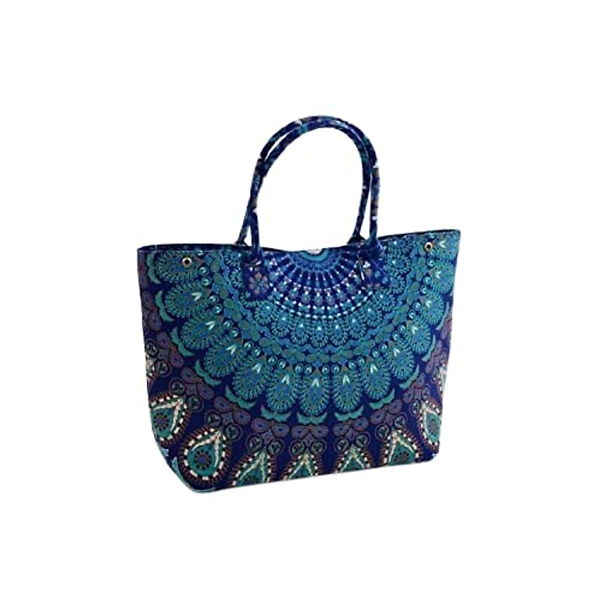 Indian Tapestry Women Handbags Mandala Shopping Shoulder Carry Bag Tote Purse