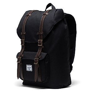 Herschel Supply Co. Little America Mid-Volume Black/Chicory Coffee One Size