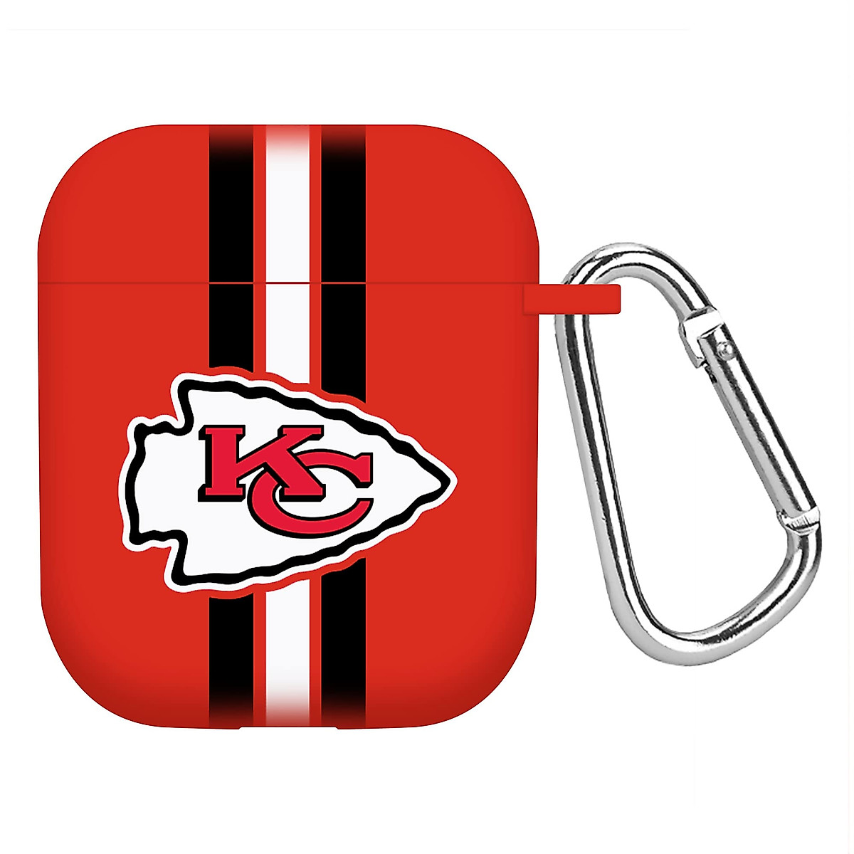 Game Time Kansas City Chiefs HD Combo Package Compatible with Apple Watch and AirPods Gen 1&2 (38/40/41mm Long)