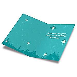 Birthday Card For Grandson | Made in America | Eco-Friendly | Thick Card Stock with Premium Envelope 5in x 7.75in | Packaged in Protective Mailer | Prime Greetings