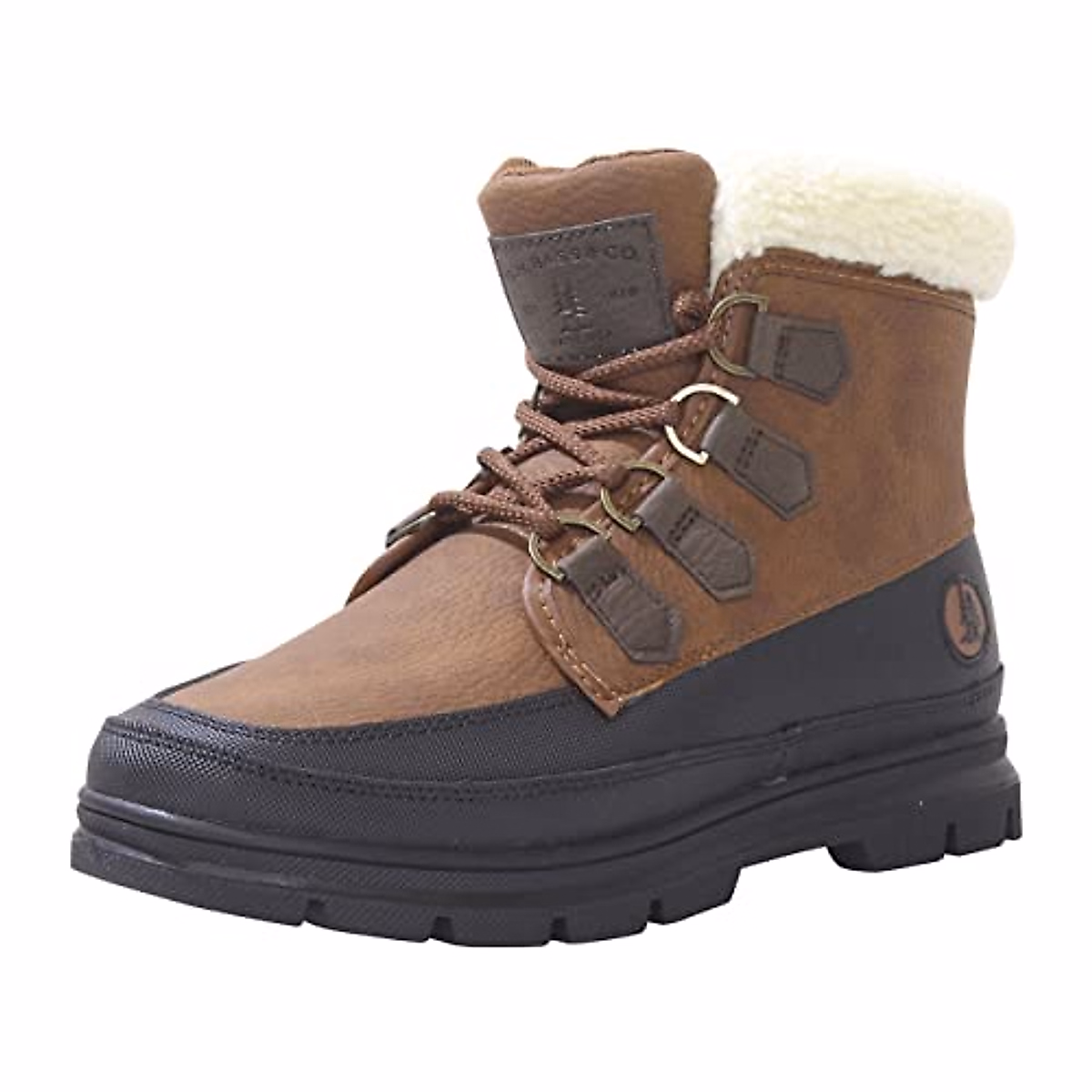 Bass Mens Ridgeback WX Outdoor Rugged Hiking Boot, Tan/Brown, 10.5 M