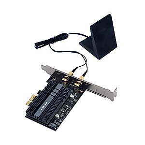 FENVi AX3000 WiFi 6 PCIe BT5.3 Card AX200NGW PCI-E WiFi Adapter Wi-Fi 6 802.11ax Card Internet Network Wireless PCIe Card Next-Gen MU-MIMO 2.4GHz 5GHz 3000Mbps 11AX Miracast vPro OFDMA WiFi nic
