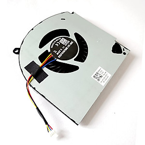 TQDLYKHS 4-Pin CPU + GPU Cooling Fan for Dell Alienware 17 R4 ALW17C P31E R5 Series Laptop MG75090V1-C060-S9A MG75090V1-C070-S9A 0K2PKV 04RFW1 0W0J86