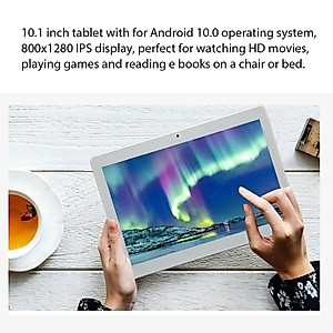 DAUZ Tablet PC, Octa Core Processor 2.4G 5G WiFi 2GB RAM 32GB ROM 10.1 Inch Tablet IPS HD Display for Home for Office (#3)