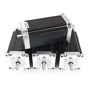 CNCTOPBAOS 4 Axis CNC Kit,Nema23 Stepper Motor CNC Controller Kit,USB Controller Card,with FMD2740C Driver,36V Power Supply,425oz-in 3A Stepper Motor 112mm Dual Shaft,USB CNC Breakut Board