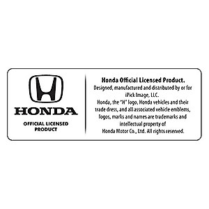 iPick Image Made for Honda Ridgeline UV Graphic White Billet Aluminum 2 inch Tow Hitch Cover