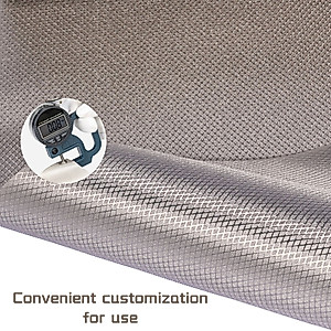 Faraday Fabric Copper Faraday Cloth, Military Grade Material DIY Faraday Cage Blanket for WiFi, Cell, Bluetooth, EMP, EMF, RFID 43" x 118"(3 1/4 Yards)