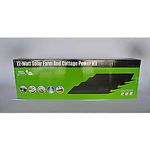 Nature Power 40060 72-Watt Mini Solar Power Farm Includes 4 18-Watt Panels