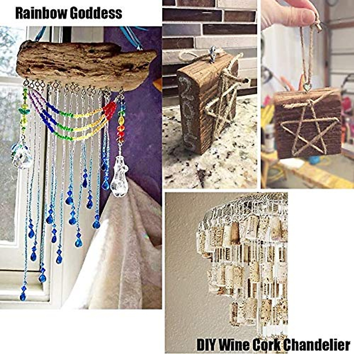 Goyunwell Stainless Steel Screw Eyes for Wood 10pcs Eye Hook Screw in Heavy Duty Anti Rust Eye Wood Screws Large Eye Hooks Screw Eyes Eyebolts (M6 3-1/8 inch (80mm)