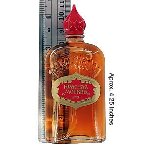 Novaya Zarya Krasnaya Moskva Red Moscow Moscou Rouge Perfume Glass Bottle US Imported Seller 42ml - 1.4 oz