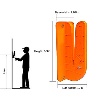 Wall-Mounted Rag Cutter, 2024 New The Orange Rag Cutter,Fast Cutting Rag Cutter,Easily Cut Old Sheets, T-Shirts, Towels, Sheepskin Cloth